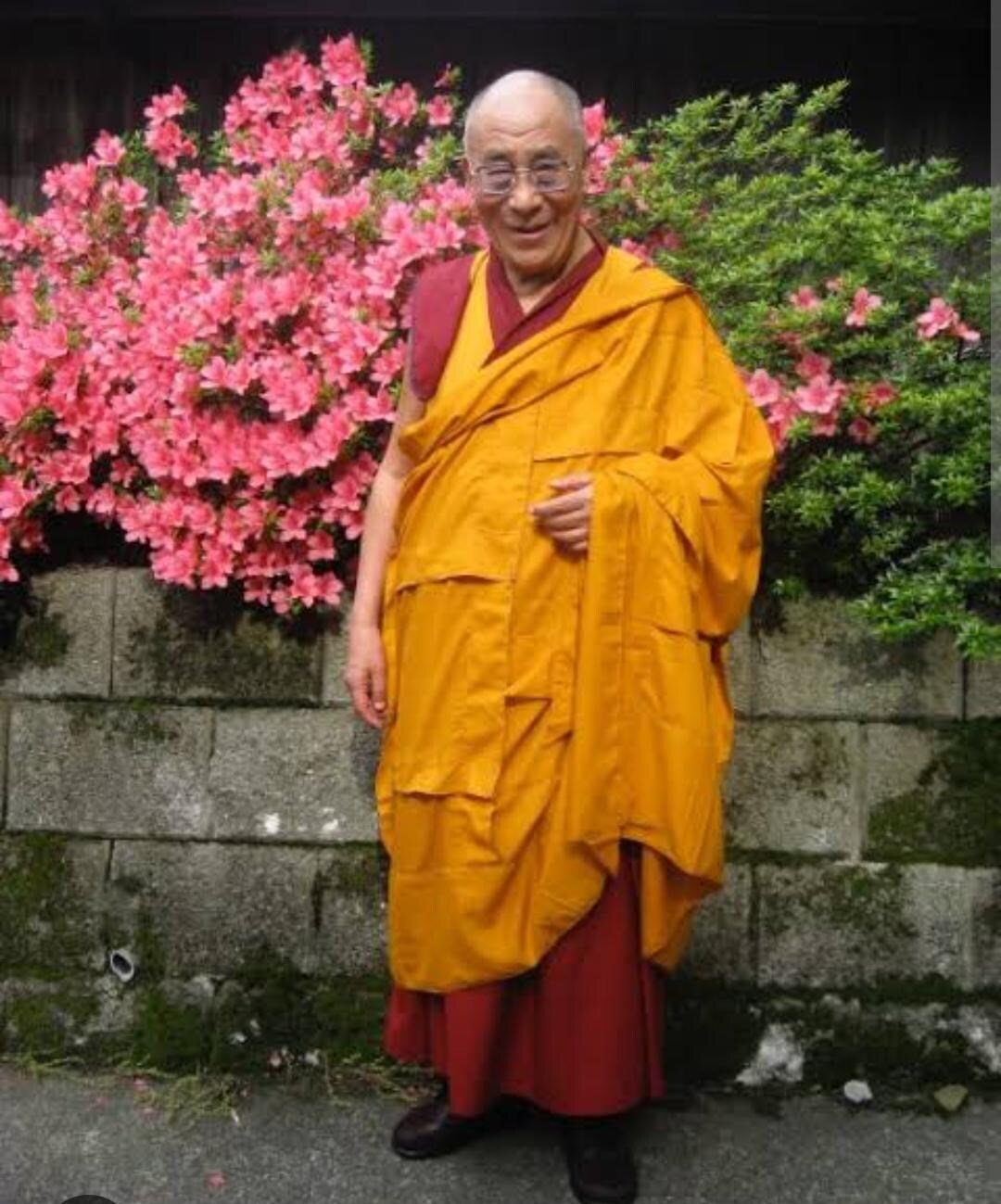 Hand-tailored XL Dalai Lama Yellow Saffron Tibetan Prayer Wrap/ Cape ...