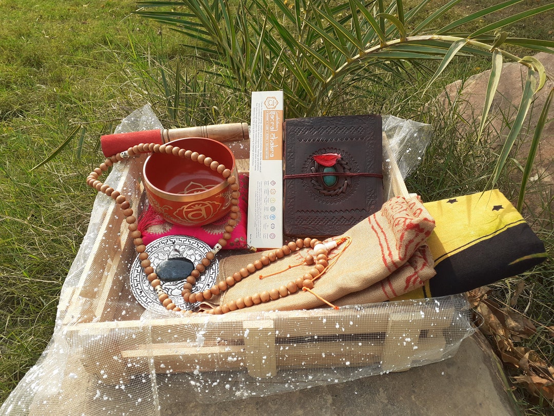 Sacral Chakra Meditation Gift Box,chakra Healing Kit,sound Healing,bowl ...