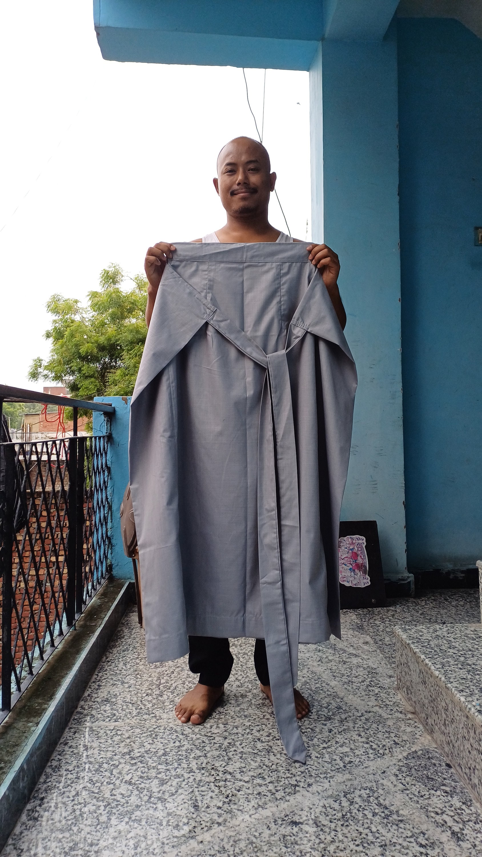 Layman Unisex Tibetan Buddhist Meditation Skirt,tibetan Half Chuba Wrap ...