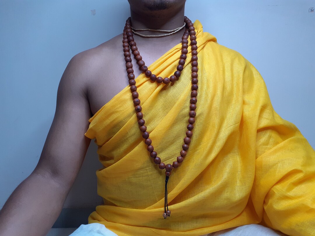 108 Authentic Natural Dark Brown Bodhi Seed Prayer Mala,tibetan ...