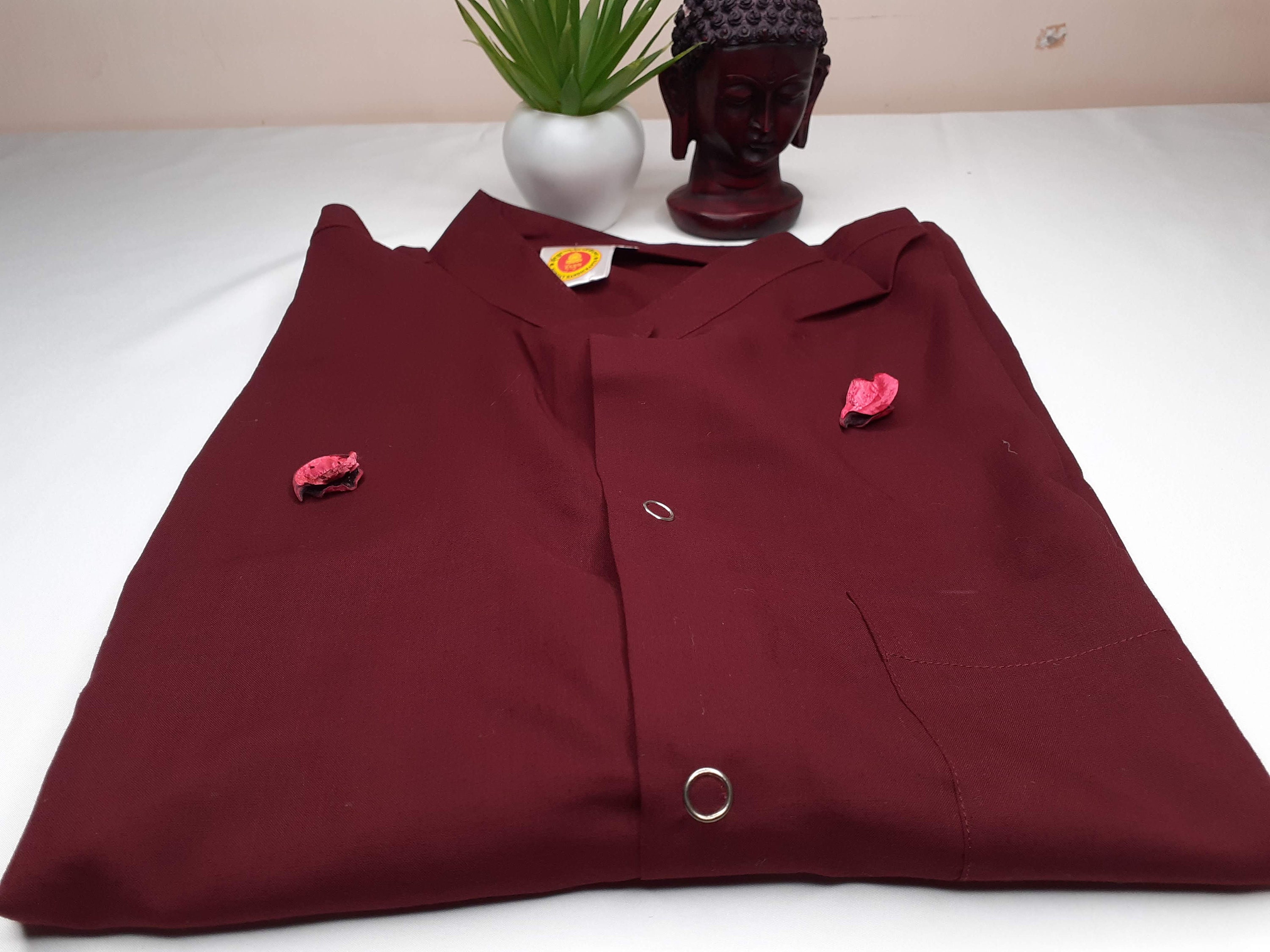 Tibetan Buddhist Monk Robe Set Buddhist Monk Robemonastry - Etsy