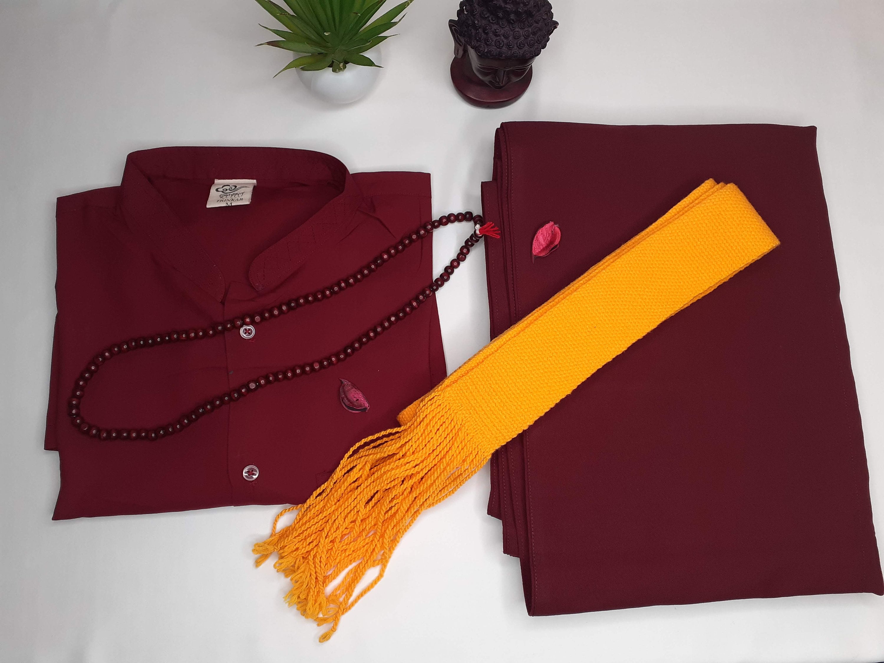 Tibetan Buddhist Monk Robe Set Buddhist Robemonastry - Etsy