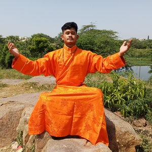Brocade Layman Buddhist Robe,buddhist Monk Robe,monastry Style,buddhist ...