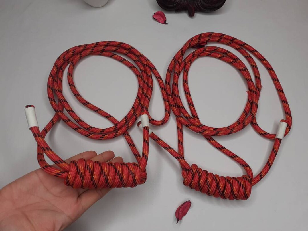 Iyengar Yoga Wall Ropes-set of 2, Cotton Yoga Rope,yoga Anti-gravity ...