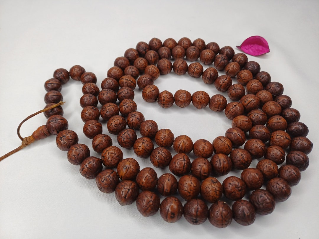 108 Antique Darked Phoenix One Eye Bodhi Seeds Mala,buddhist Beads ...