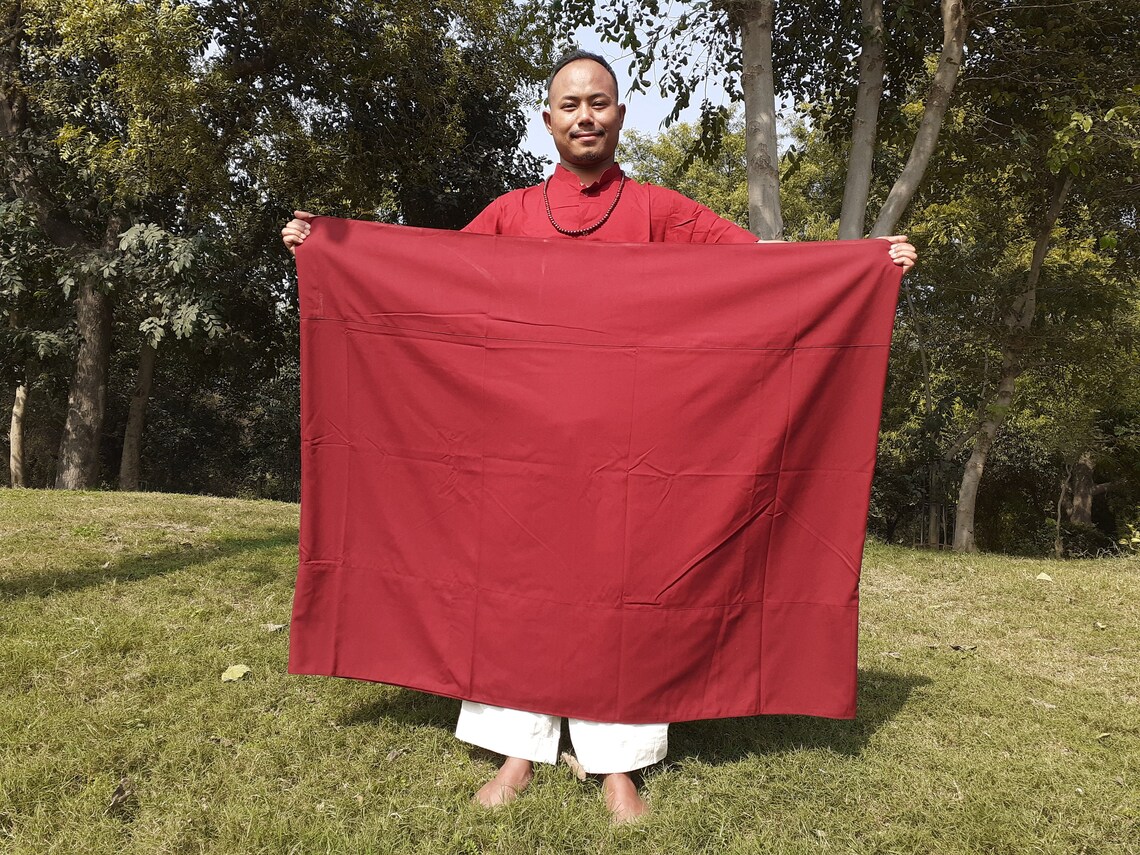 Tibetan Buddhist Monk Skirt- Shamthap,monk Lower Robe,monastry Style ...