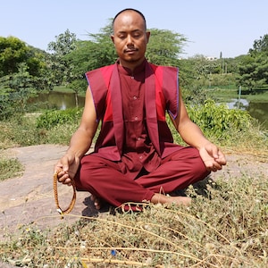Tibetan Buddhist Monk Dhonka,buddhist Monk Jacket,monastry Style ...