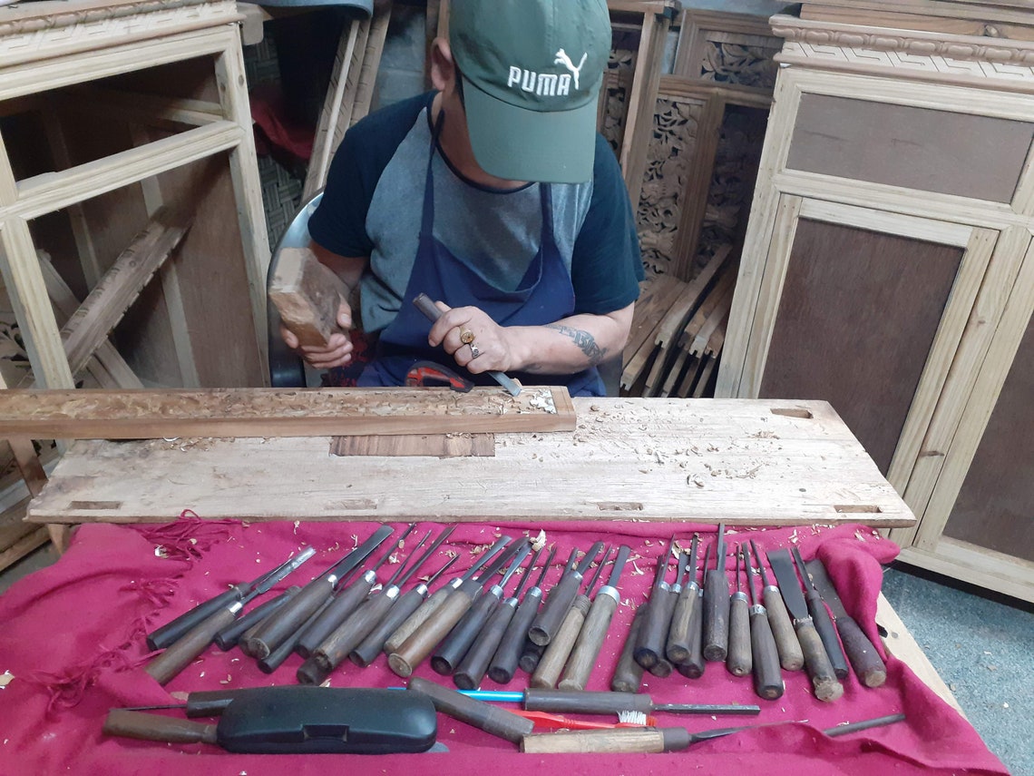 Handcarved Foldable Wooden Tibetan Buddhist Altarprayer | Etsy