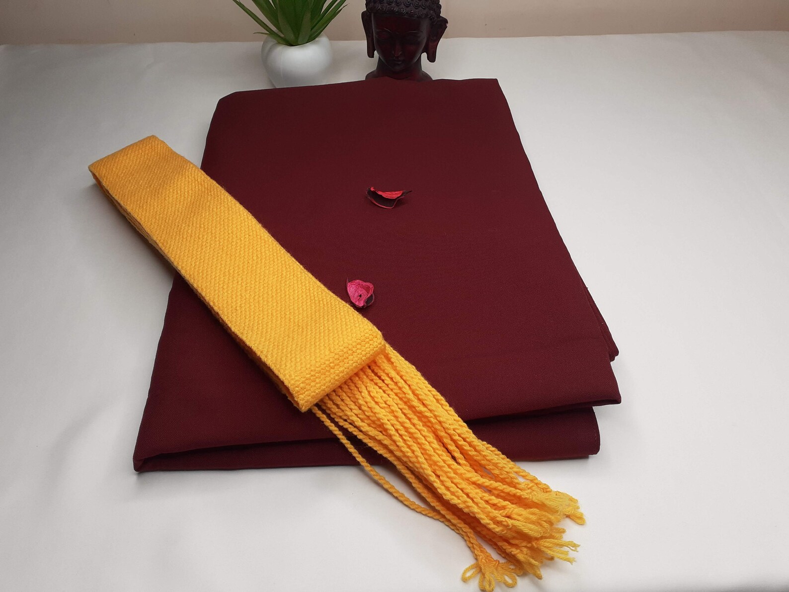 Tibetan Buddhist Monk Skirt- Shamthap,monk Lower Robe,monastry Style ...