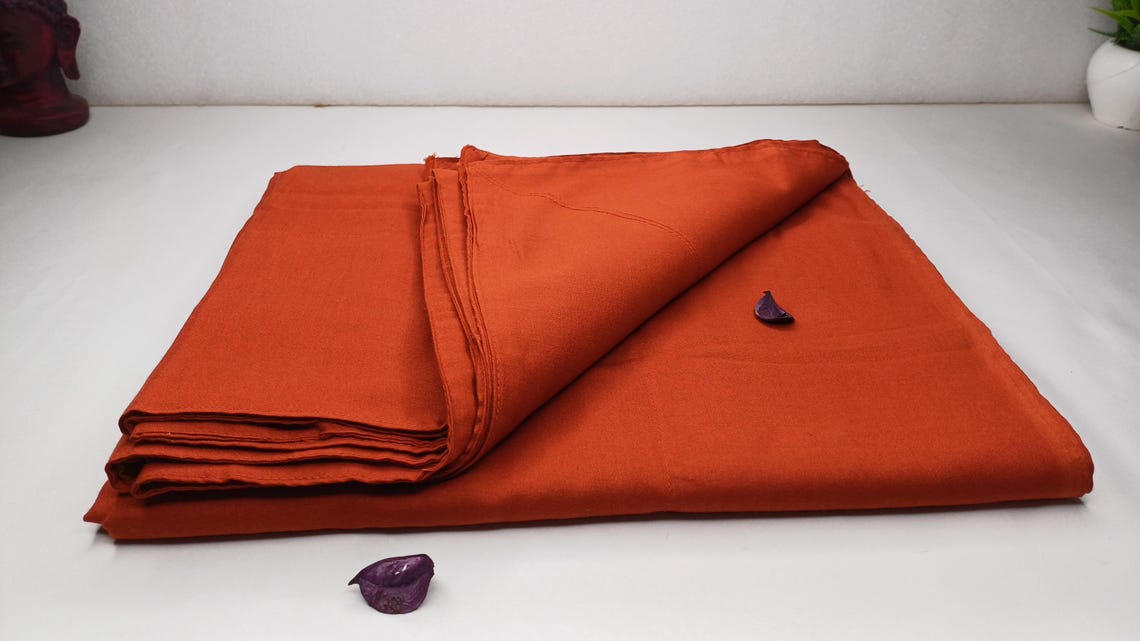 One Piece Handtailored Organic Cotton Authentic Buddhist Monk Monastic ...