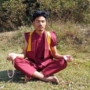 Tibetan Buddhist Monk Dhonka,buddhist Monk Jacket ,monastry Style ...