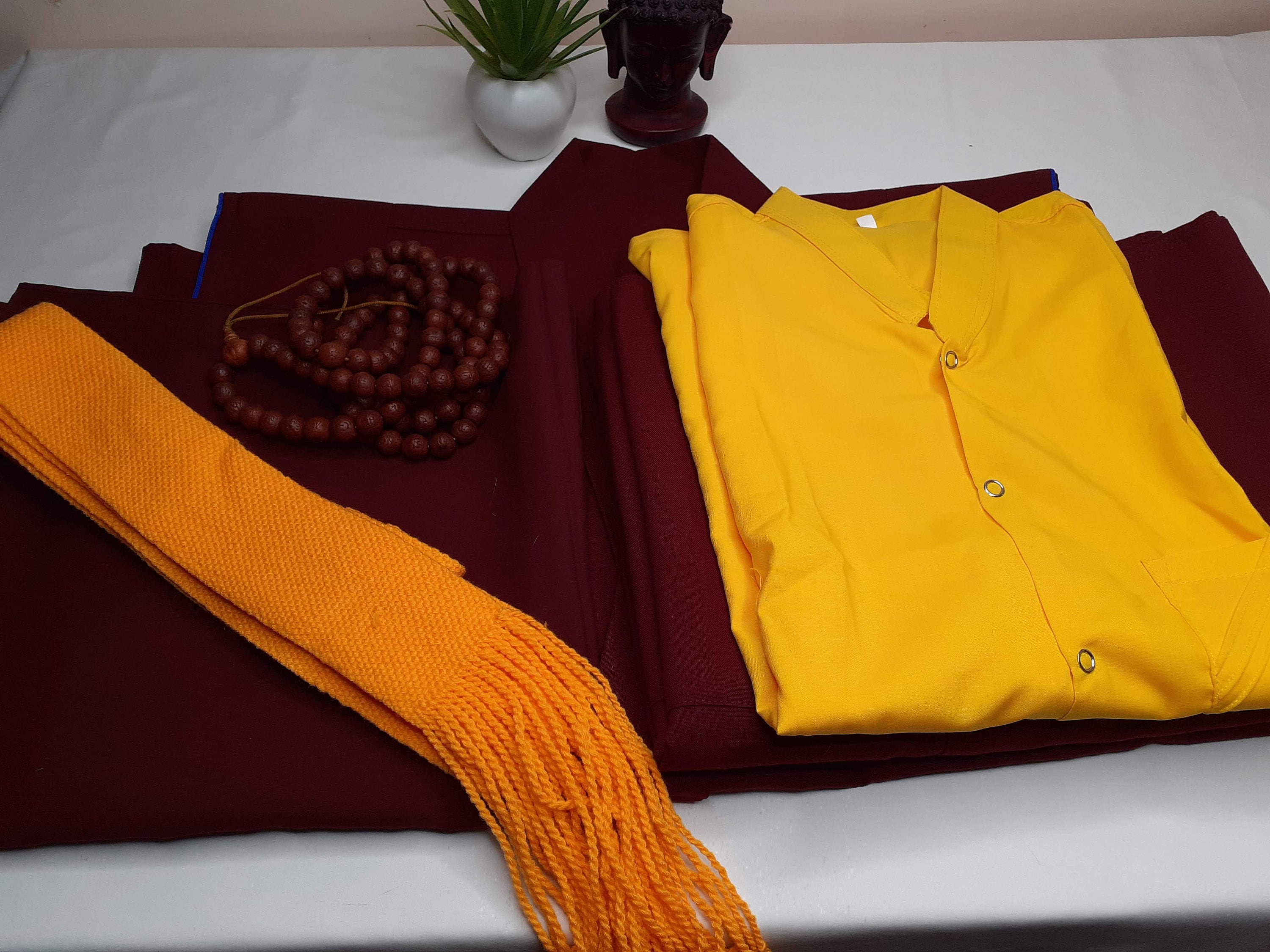 Tibetan Buddhist Monk Robe Buddhist Robemonastry Style - Etsy