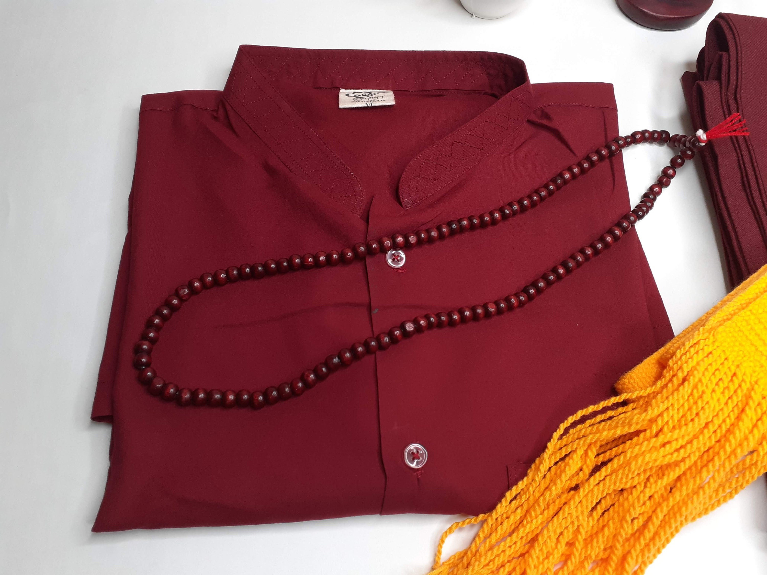 Tibetan Buddhist Monk Robe Set Buddhist Robemonastry - Etsy