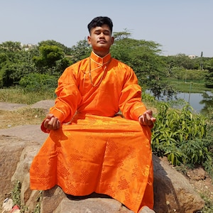 Brocade Layman Buddhist Robe,buddhist Monk Robe,monastry Style,buddhist ...