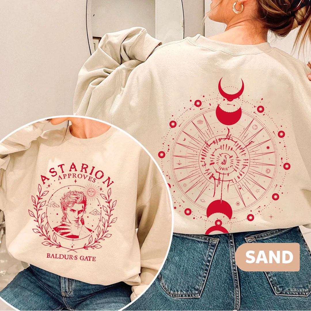 Astarion Shirt Astarion Baldur's Gate 3 Sweatshirt - Etsy Canada