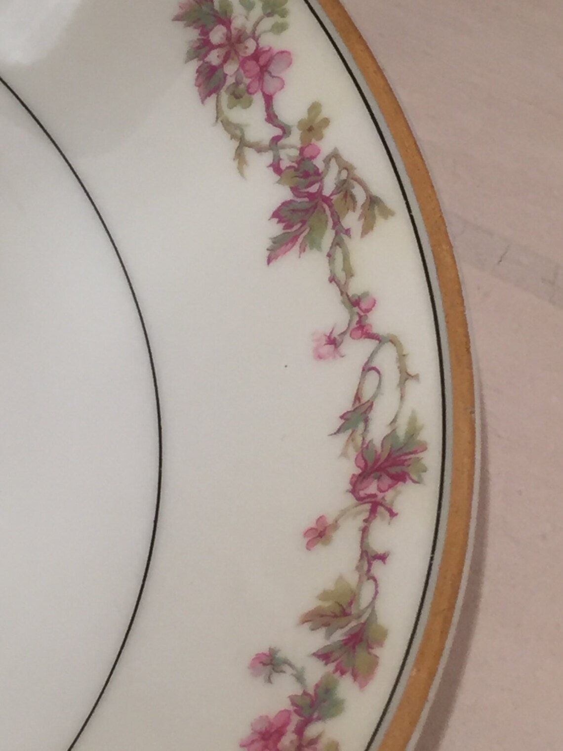 Vintage French Haviland & Co Limoges Bowl - Schleiger Pattern No. 744 ...