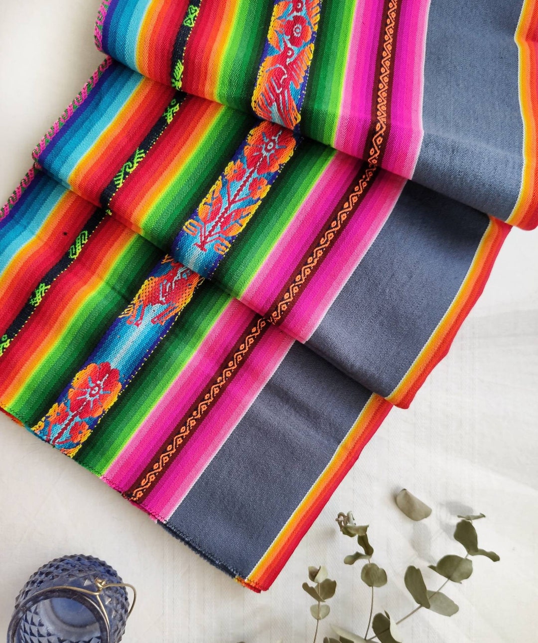 Andean Fabric,inca Blanket,andean Textile,peruvian Fabric,ethnic ...