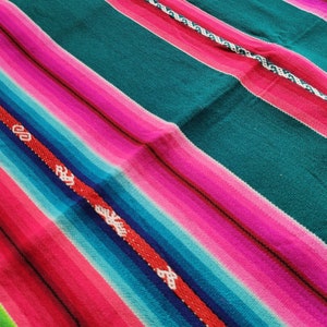 Andean Fabric,inca Blanket,andean Textile,peruvian Fabric,ethnic ...