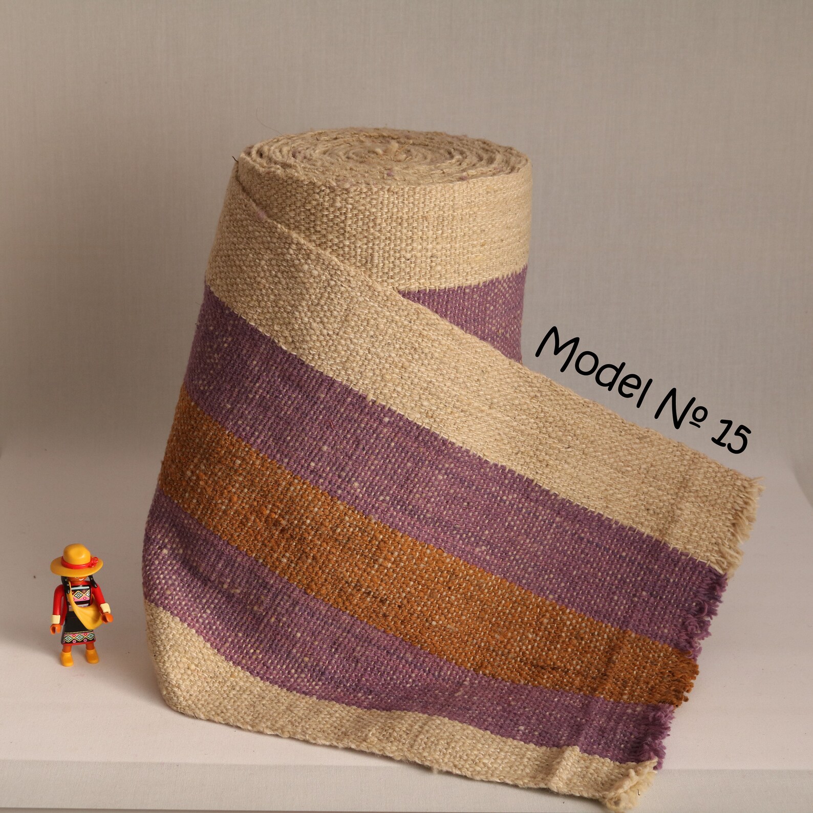 Wool Tape 30cm Table Runner Hand-knitted Loom Boho - Etsy Ireland