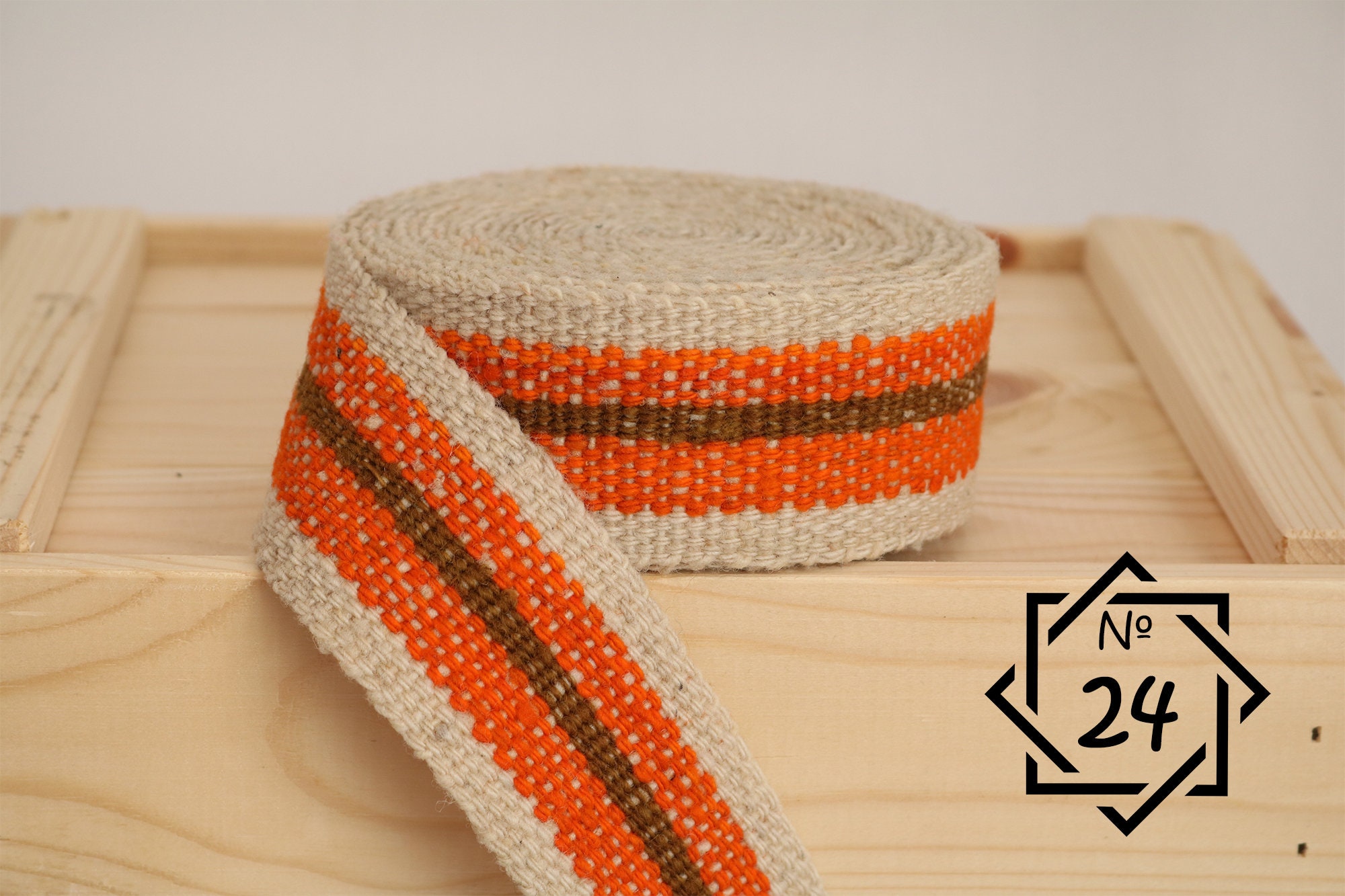 Knitted Wool Ribbon by Hand Lace Trims Trimmings Geometric - Etsy