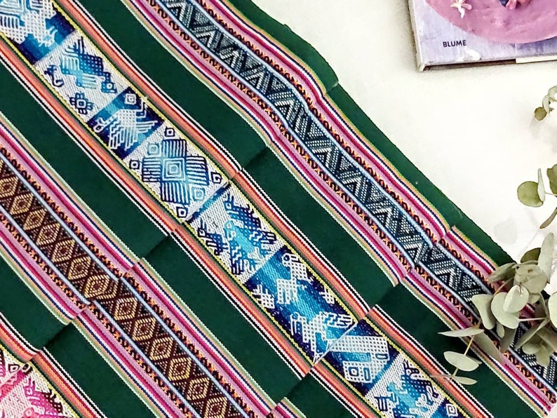 Tela Peruana, Telas con estampado alegre, tela con textura, tela para ...