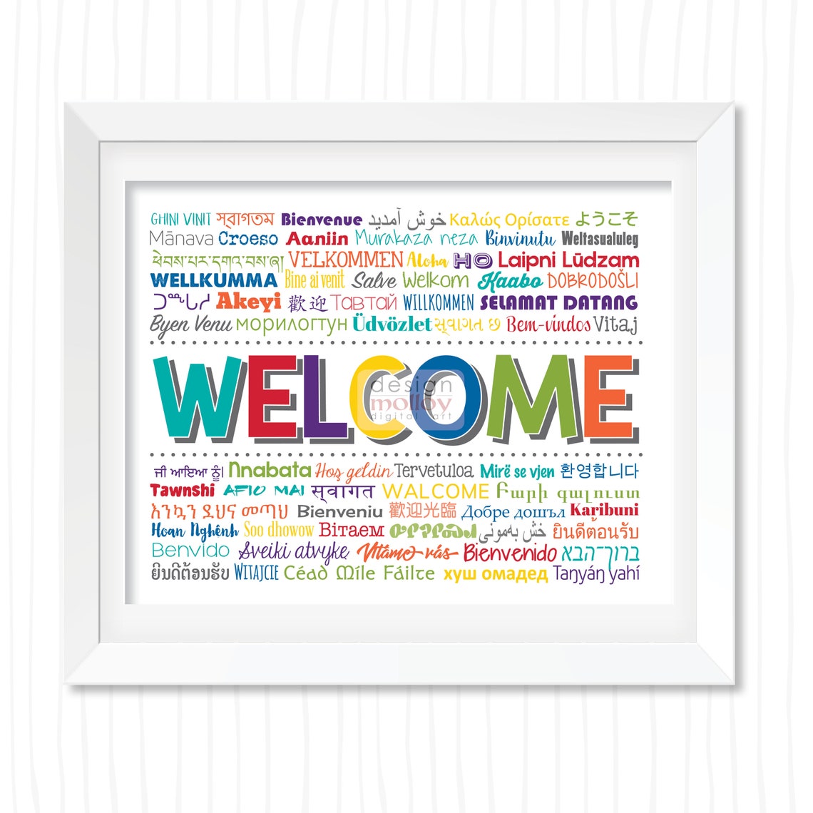 Welcome Sign Office Wall Art Classroom Decor Inclusive - Etsy Canada