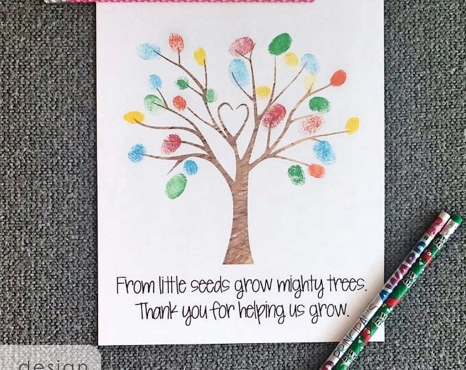 DIY Fingerprint Tree - Fingerprint Tree - Thumbprints Tree ...