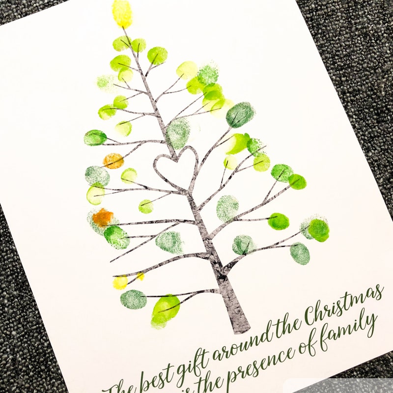 Fingerprint Tree - Etsy