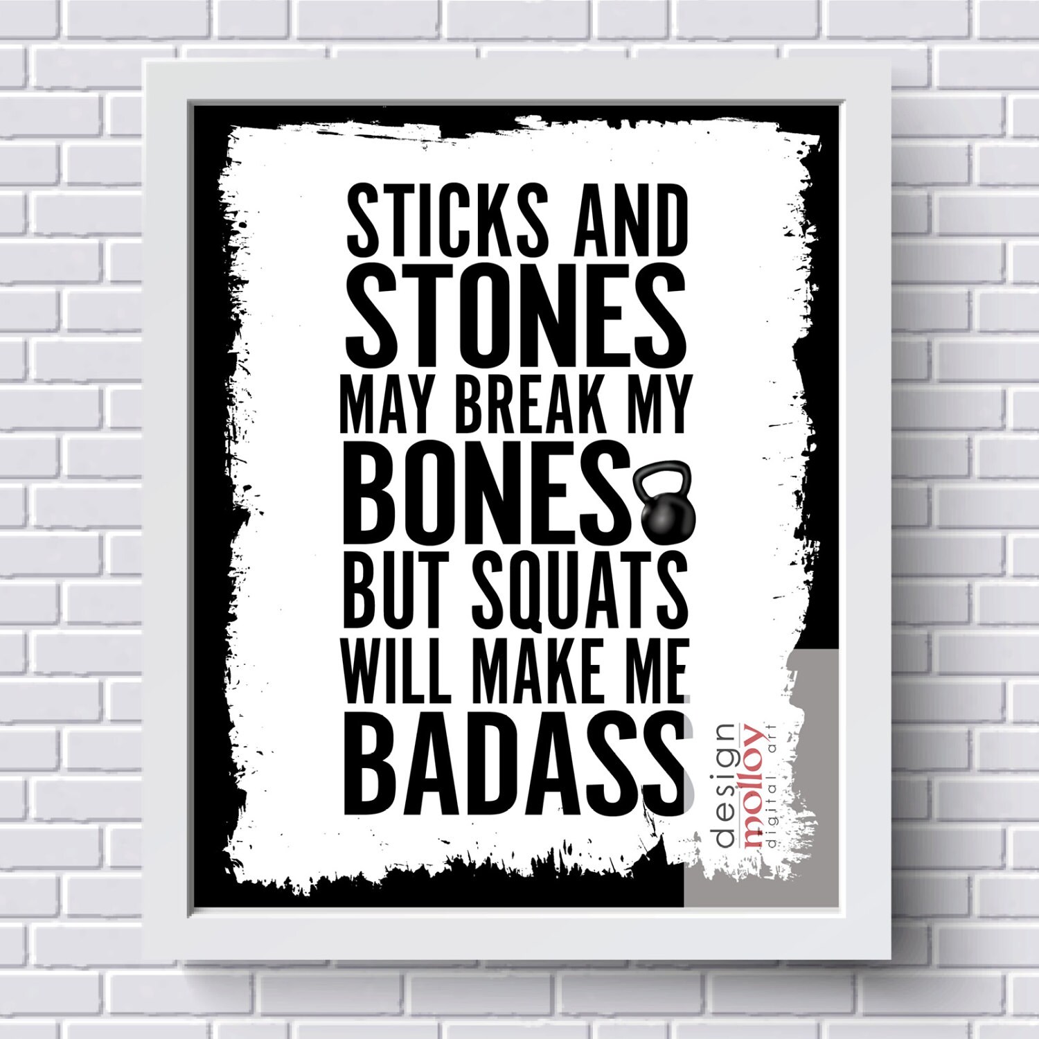 Gym Printable - Fitness Wall Art - Fitness Printable - Health Printable ...