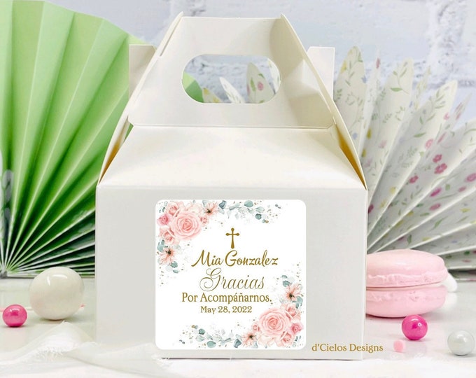 Baptism Labels, Christening Labels, First Holy Communion Labels ...