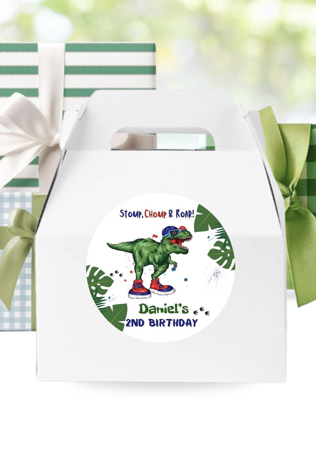 Dinosaur Birthday Favors Labels, Dinosaur Birthday Labels, Dinosaur ...