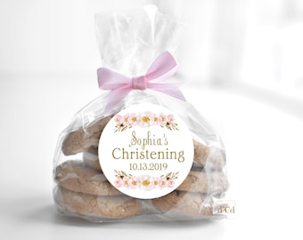 Gender Neutral Baby Dedication Sticker Labels, Gender Neutral Baptism ...