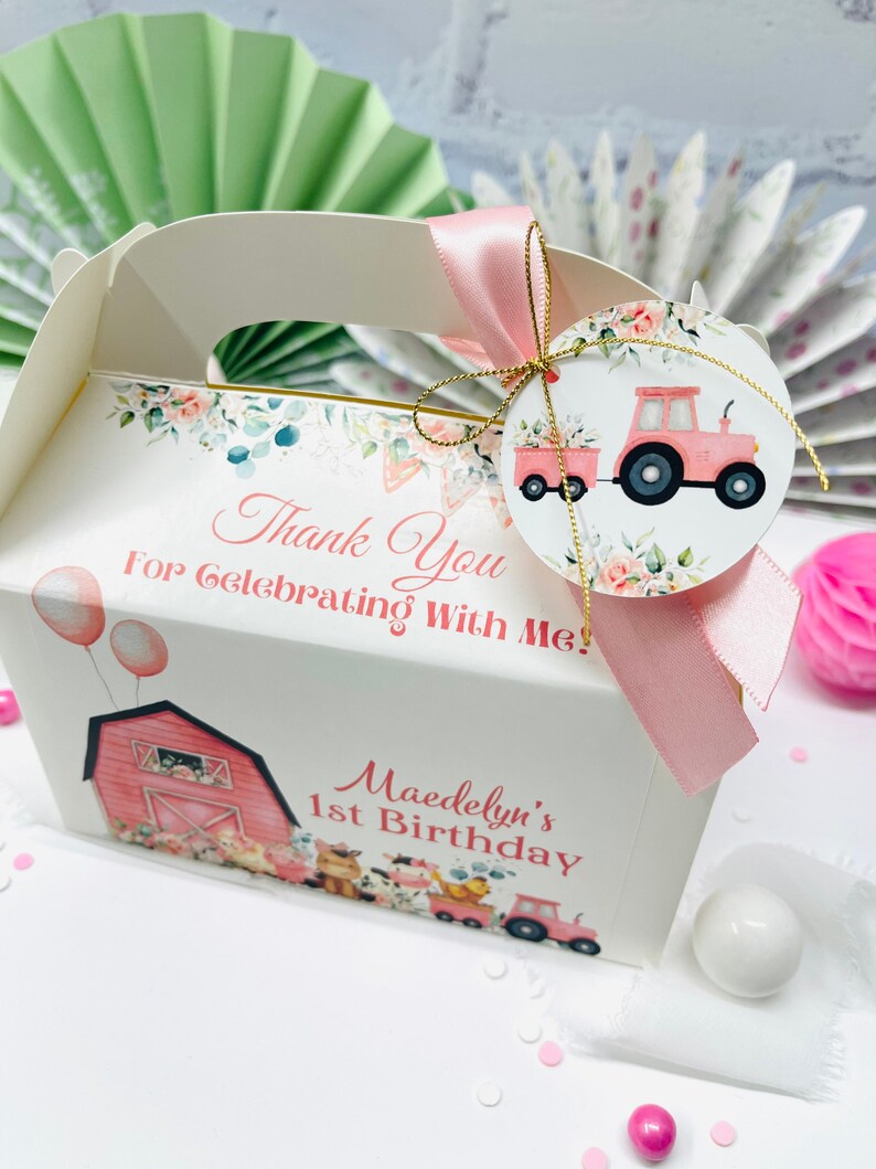 Farm Birthday Favors Farm Birthday Boxes Farm Party Favors - Etsy