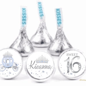 Sweet 16 Birthday Labels Quinceañera Labels Quinceañera - Etsy