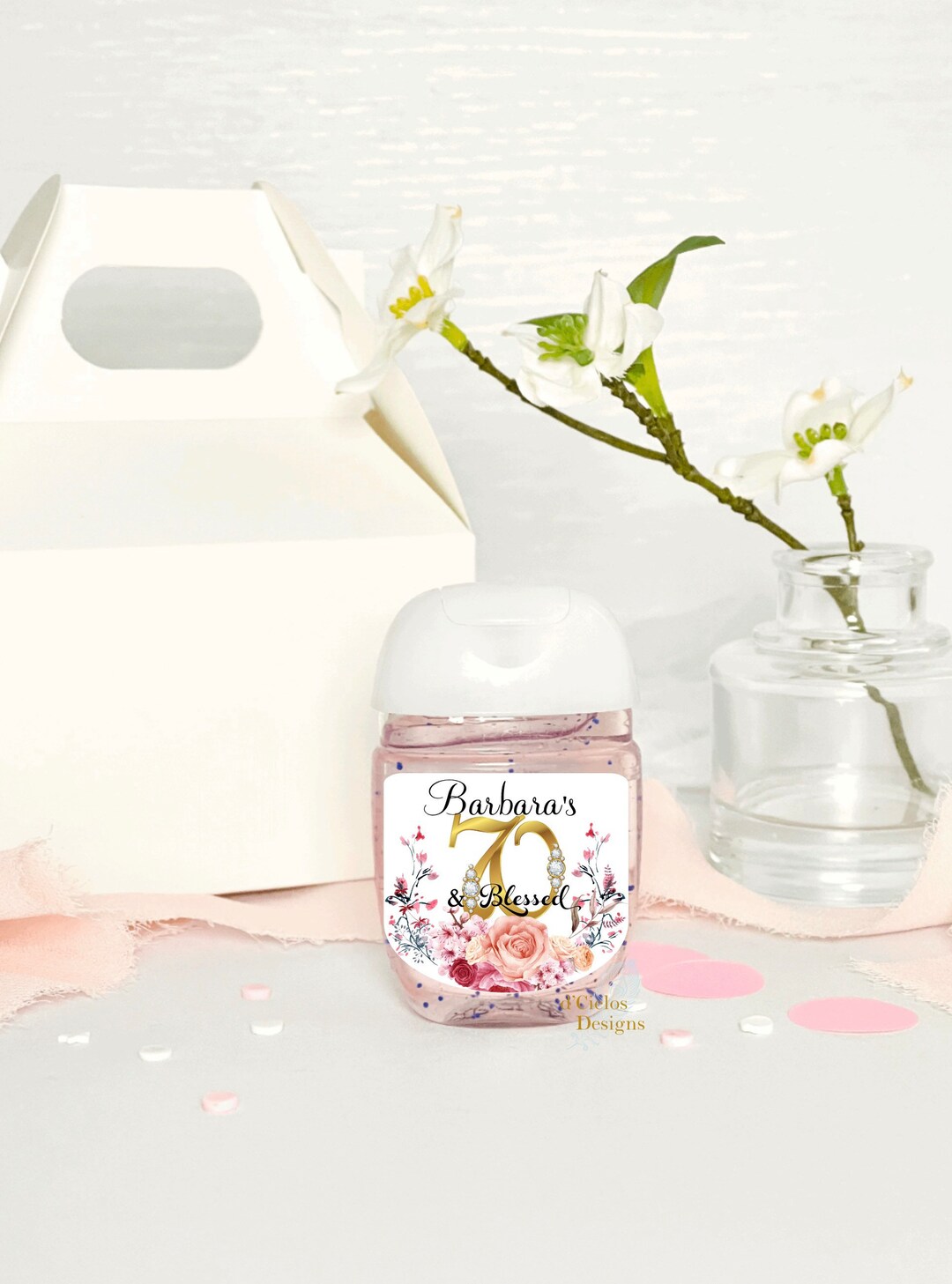 70’s Birthday Labels, 70th Favors Labels, 80th Birthday Labels, 50th ...