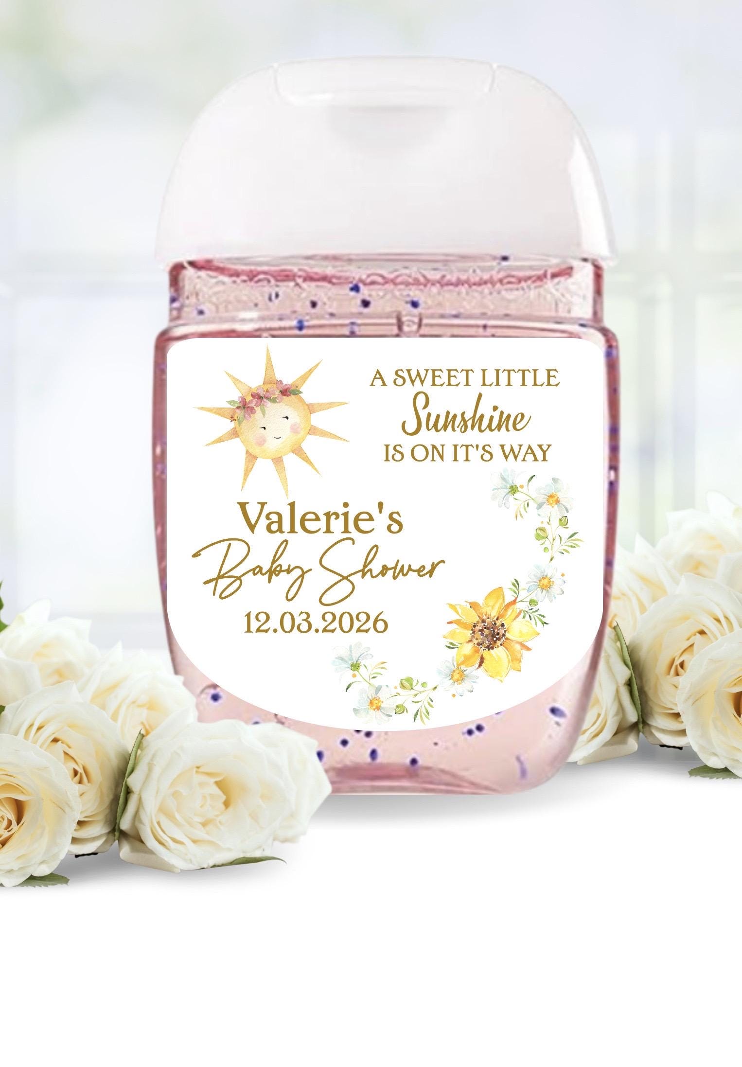 Sunshine Baby Shower Labels, A Little Sun Shine Baby Shower, You Are My ...