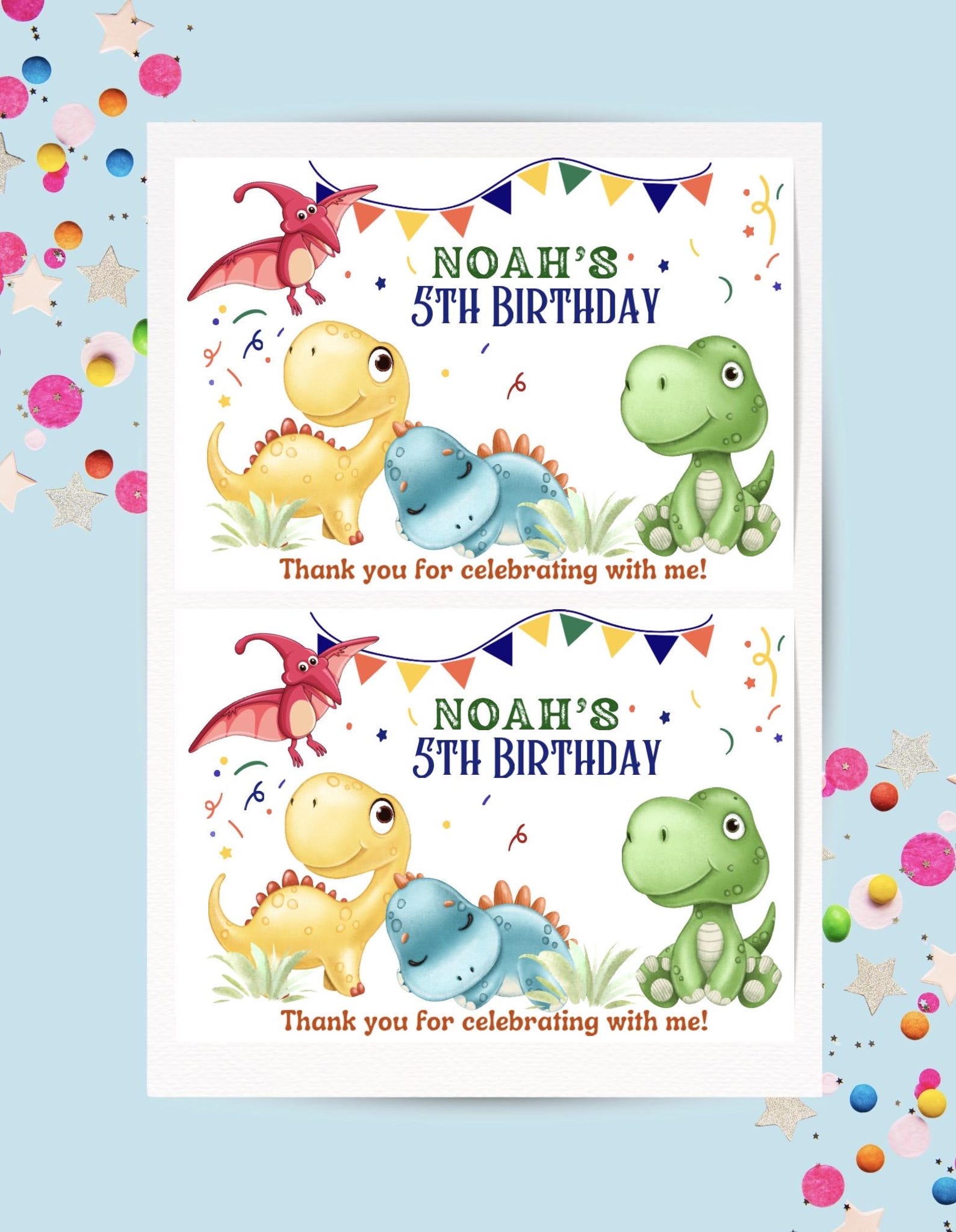 Dinosaur Birthday Labels Favors, Dinosaur Birthday Labels Boxes ...