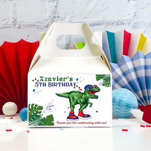 Dinosaur Birthday Labels Dinosaur Birthday Boxes Labels - Etsy