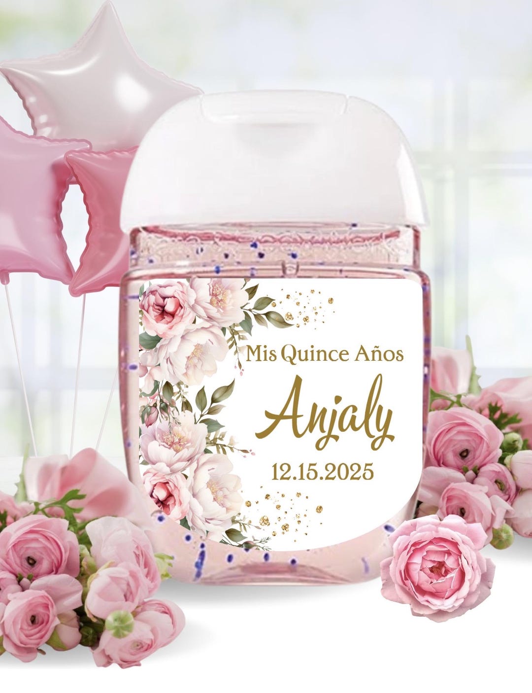 Quinceañera Labels, Quinceañera Sticker, Sweet 16 Birthday Labels ...