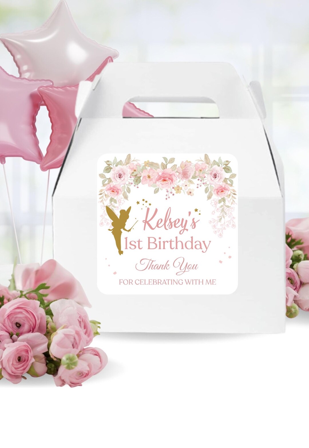 Fairy Birthday Favors, Fairy Birthday Labels, Fairy Party Labels, Fairy ...