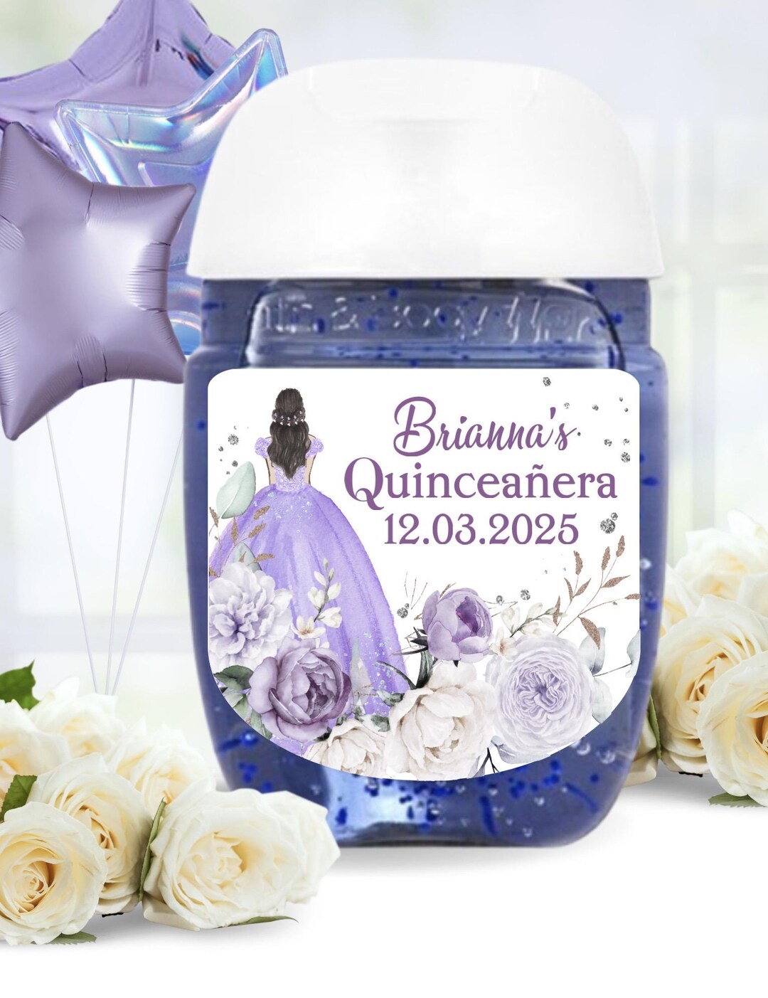 Quinceañera Labels, Quinceañera Sticker, Sweet 16 Birthday Labels ...