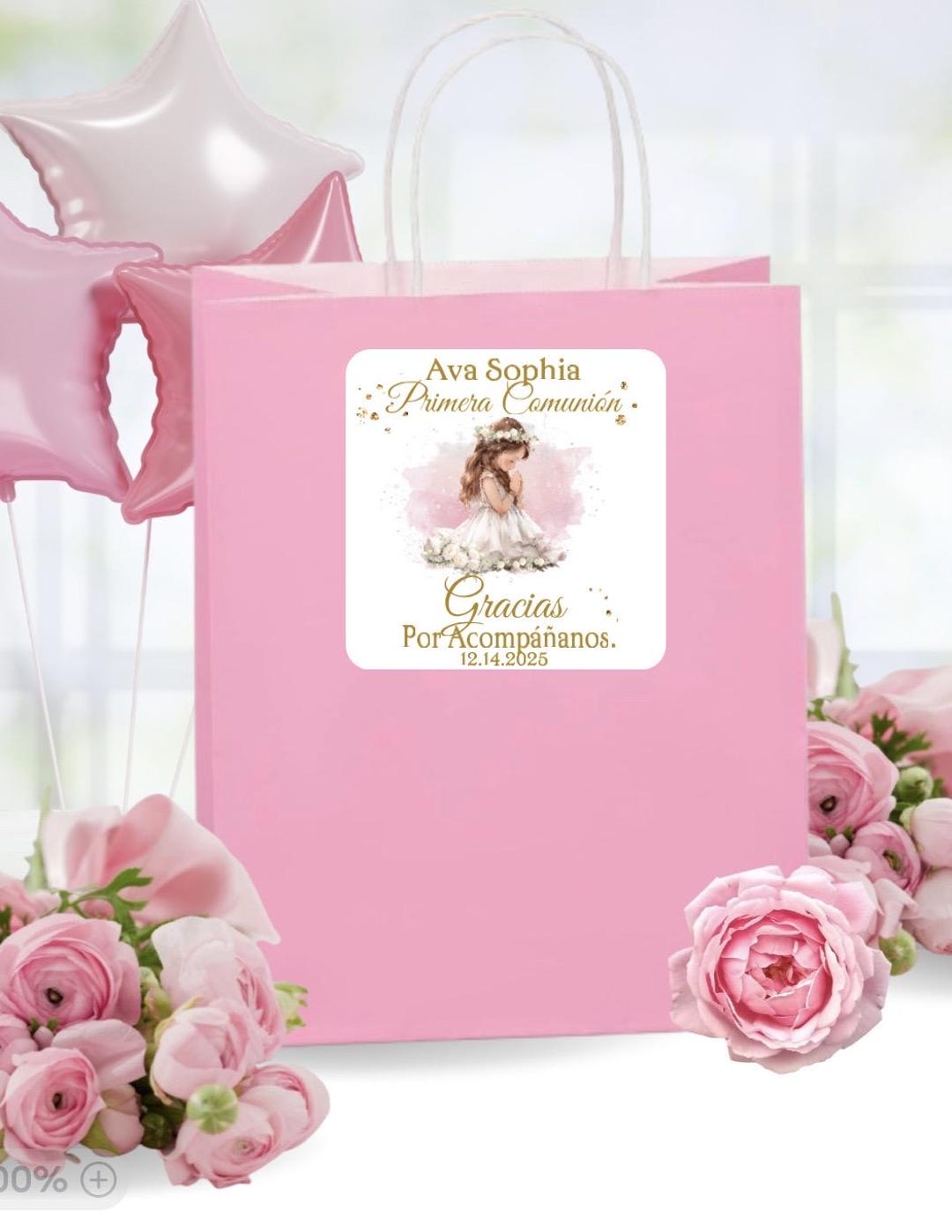 Baptism Labels, Christening Labels, First Holy Communion Labels ...