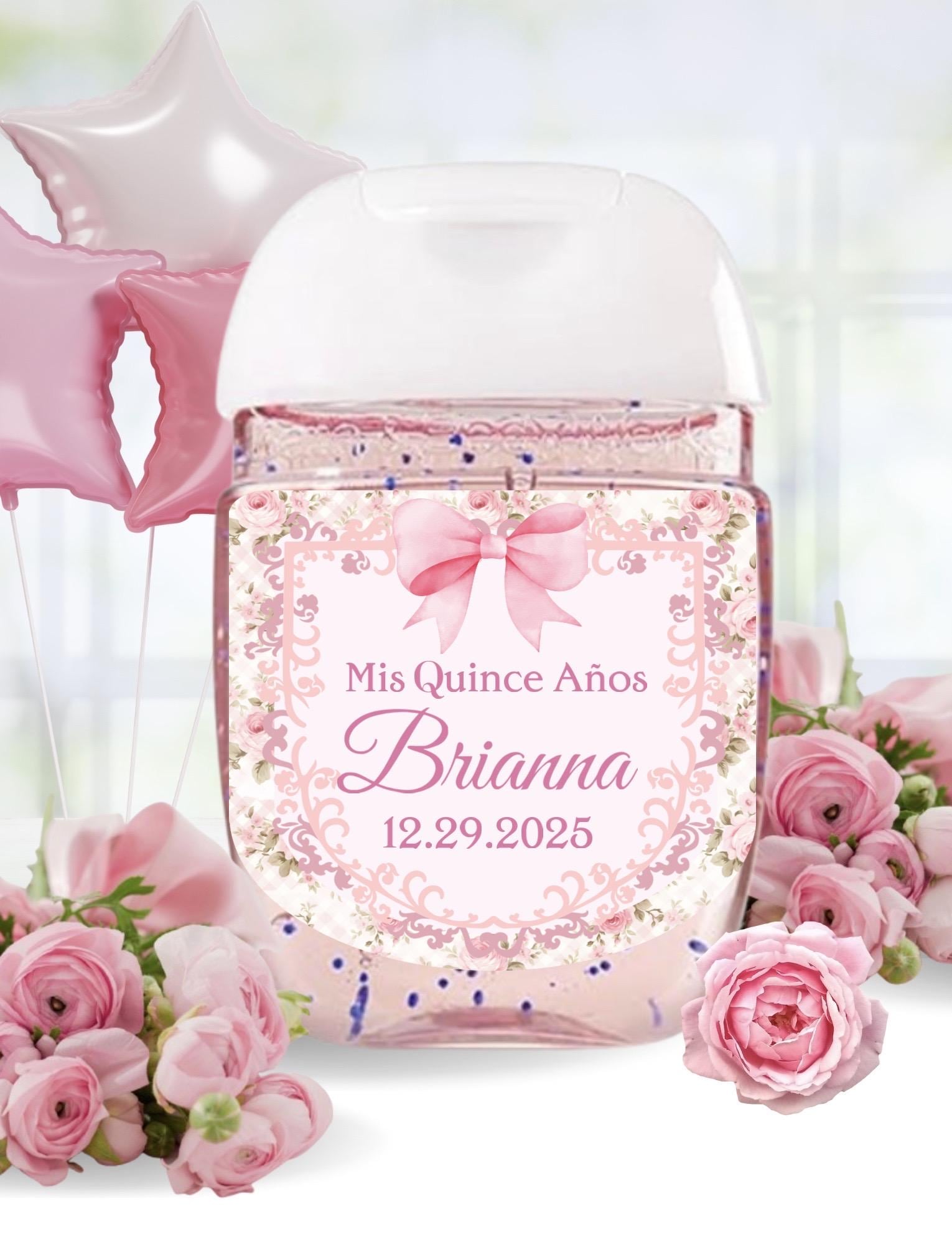 Quinceañera Labels, Quinceañera Coquette Labels, Sweet 16 Birthday ...