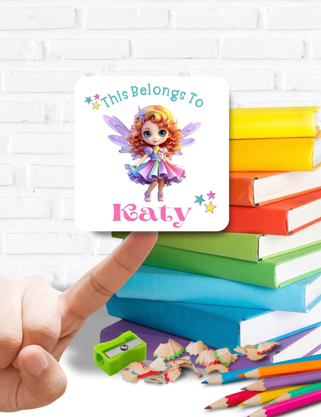 Kids Labels, Daycare Labels, School Supply Labels, Princess Daycare ...