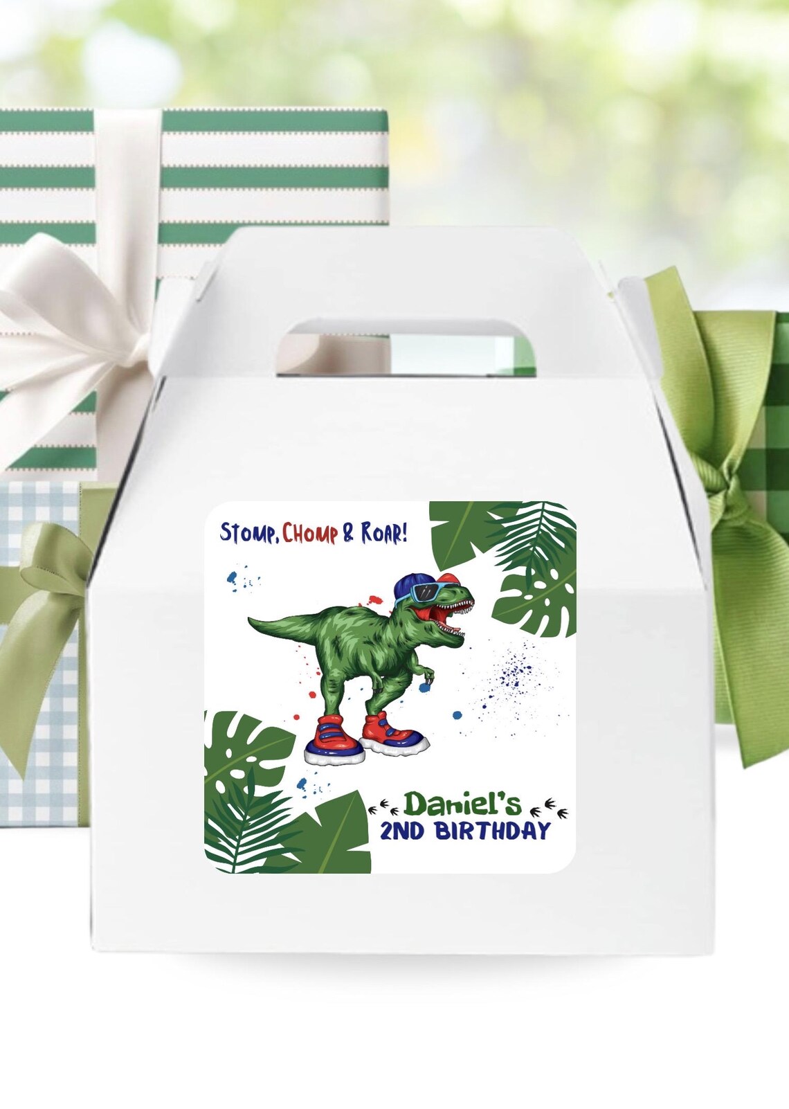 Dinosaur Birthday Favors, Dinosaur Birthday Labels, Dinosaur Party ...