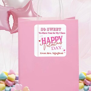 Teachers Valentines Labels, Kids Valentine Labels, Teachers Valentines ...