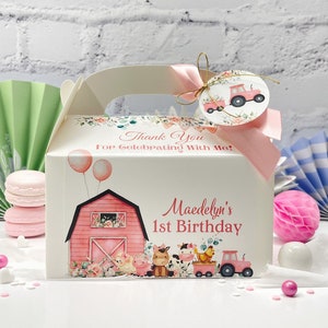 Farm Birthday Favors Farm Birthday Boxes Farm Party Favors - Etsy
