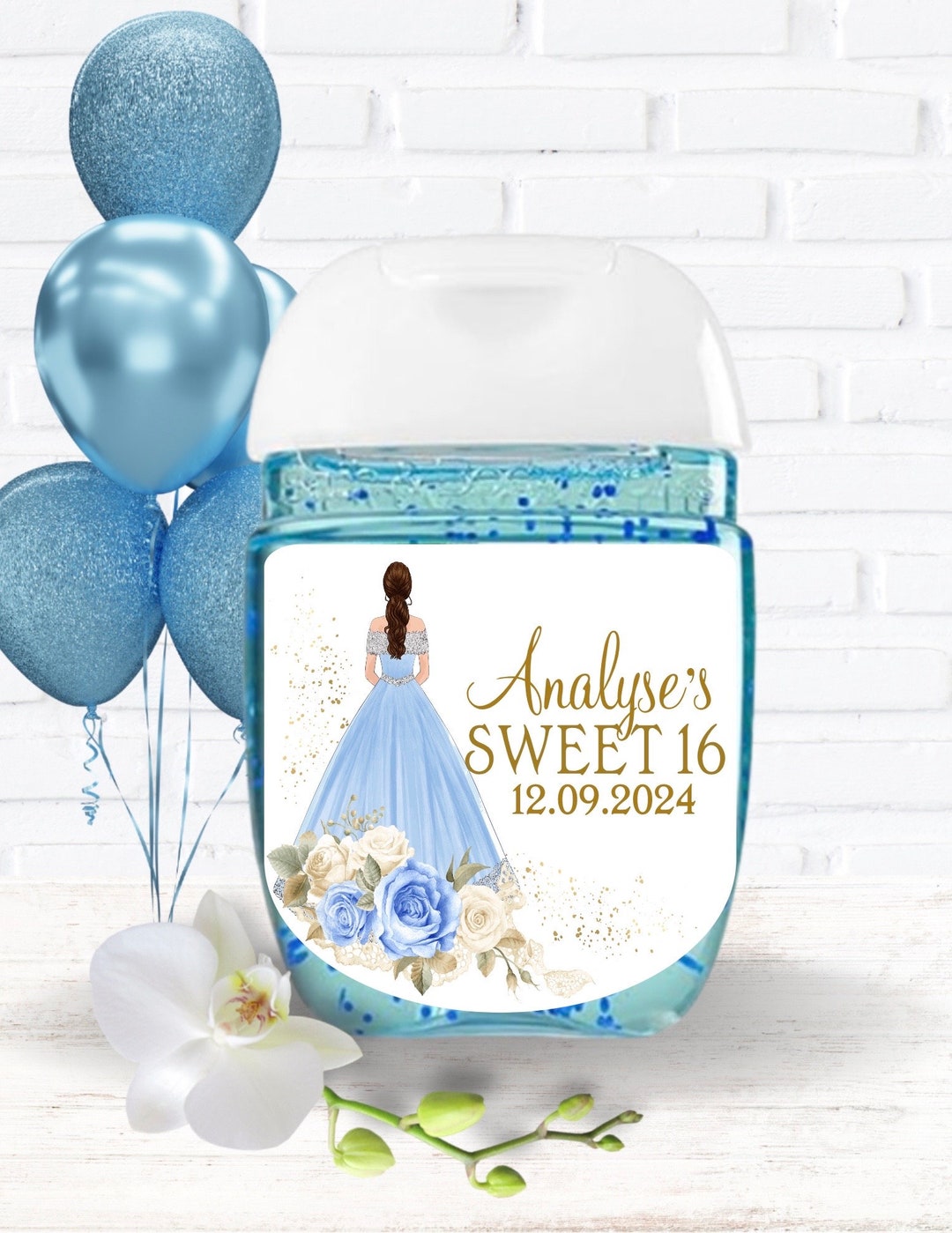 Quinceañera Labels, Quinceañera Sticker, Sweet 16 Birthday Labels ...
