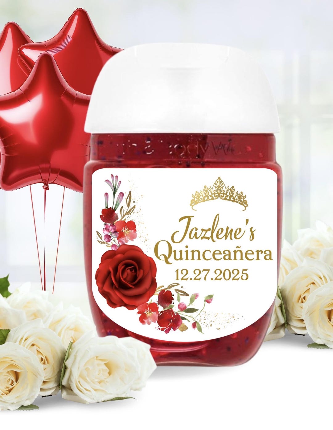 Quinceañera Labels, Quinceañera Sticker, Sweet 16 Birthday Labels ...