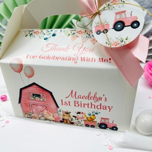 Farm Birthday Favors Farm Birthday Boxes Farm Party Favors - Etsy